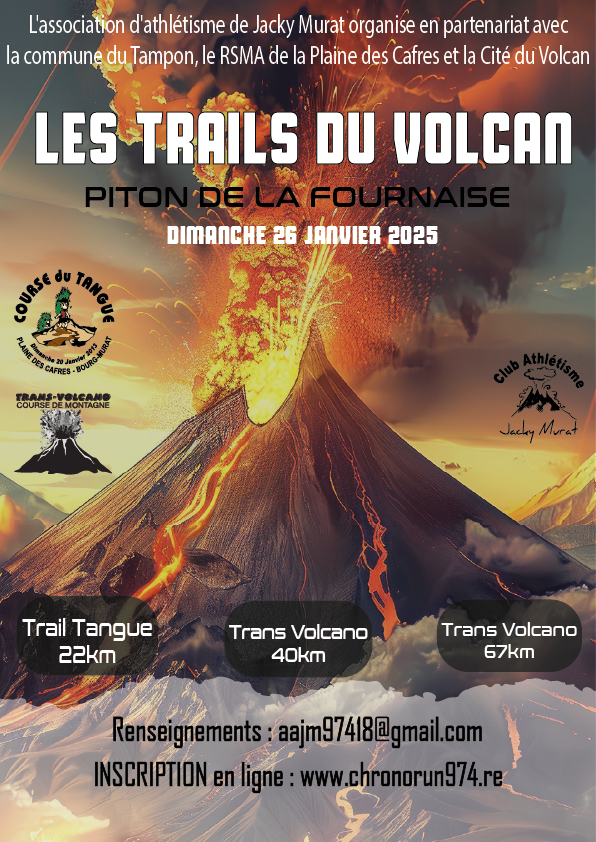 Transvolcano - Trail Tangue – Chrono Run 974